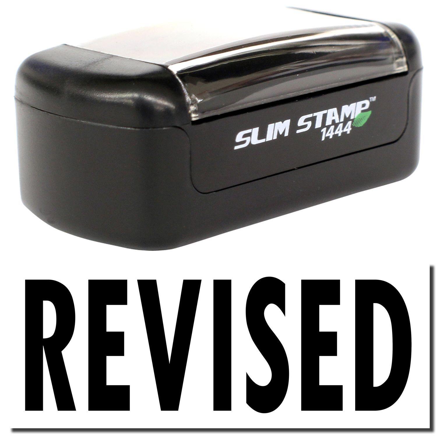 Slim Pre-Inked Bold Revised Stamp | Engineer Seal Stamps