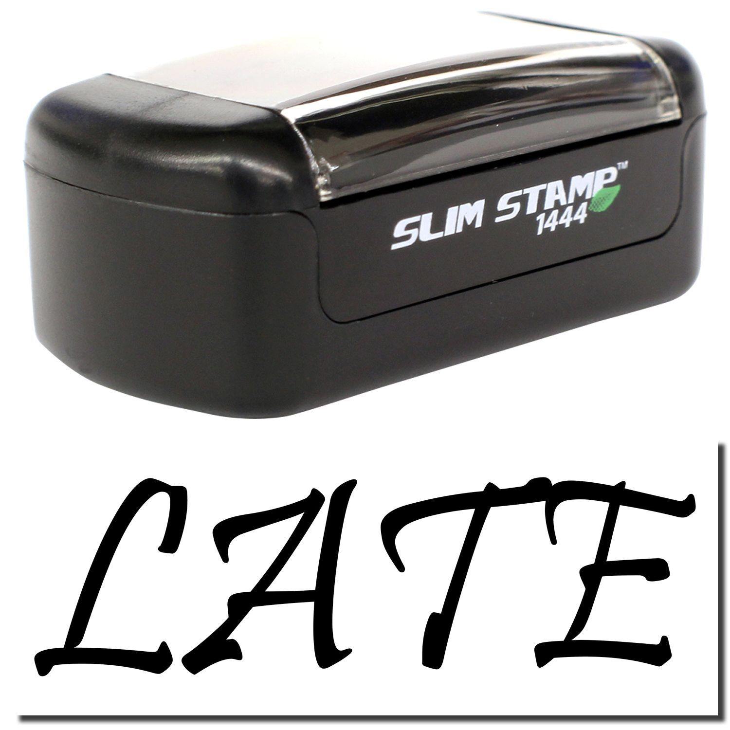 Slim Pre-Inked Late Stamp | Engineer Seal Stamps