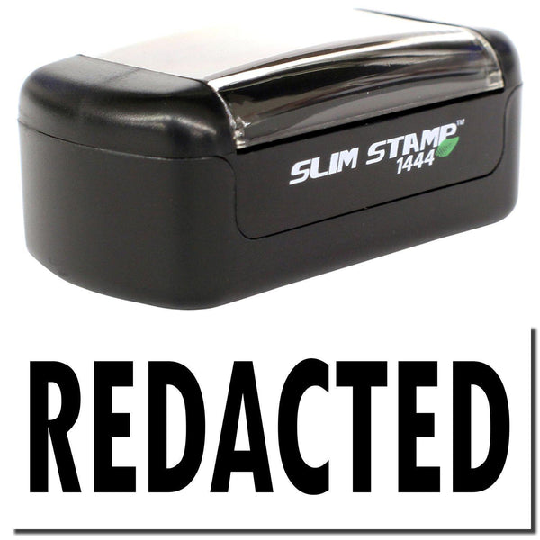 Slim Pre-Inked Redacted Stamp | Engineer Seal Stamps