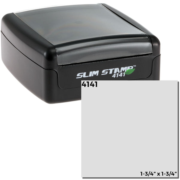 Slim Stamp 4141 Pre-Inked Stamp 1-5/8 x 1-5/8 | Pre Inked Stamp | ESS