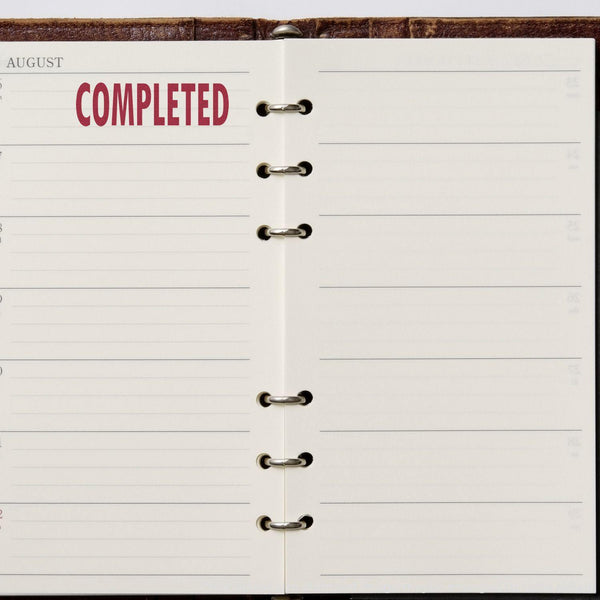 Slim Pre-Inked Completed Stamp | Engineer Seal Stamps