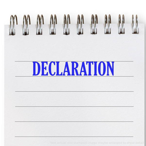 Slim Pre-Inked Declaration Stamp | Engineer Seal Stamps