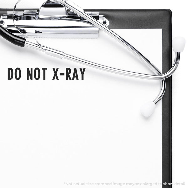 Do Not X-Ray Large Hand Stamp | Engineer Seal Stamps