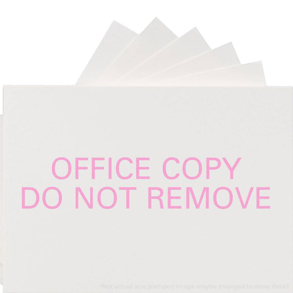 Large Pre-Inked Office Copy Do Not Remove Stamp | Engineer Seal Stamps