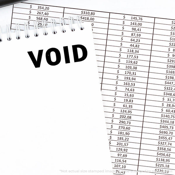 Large Self-Inking Void Stamp | Engineer Seal Stamps