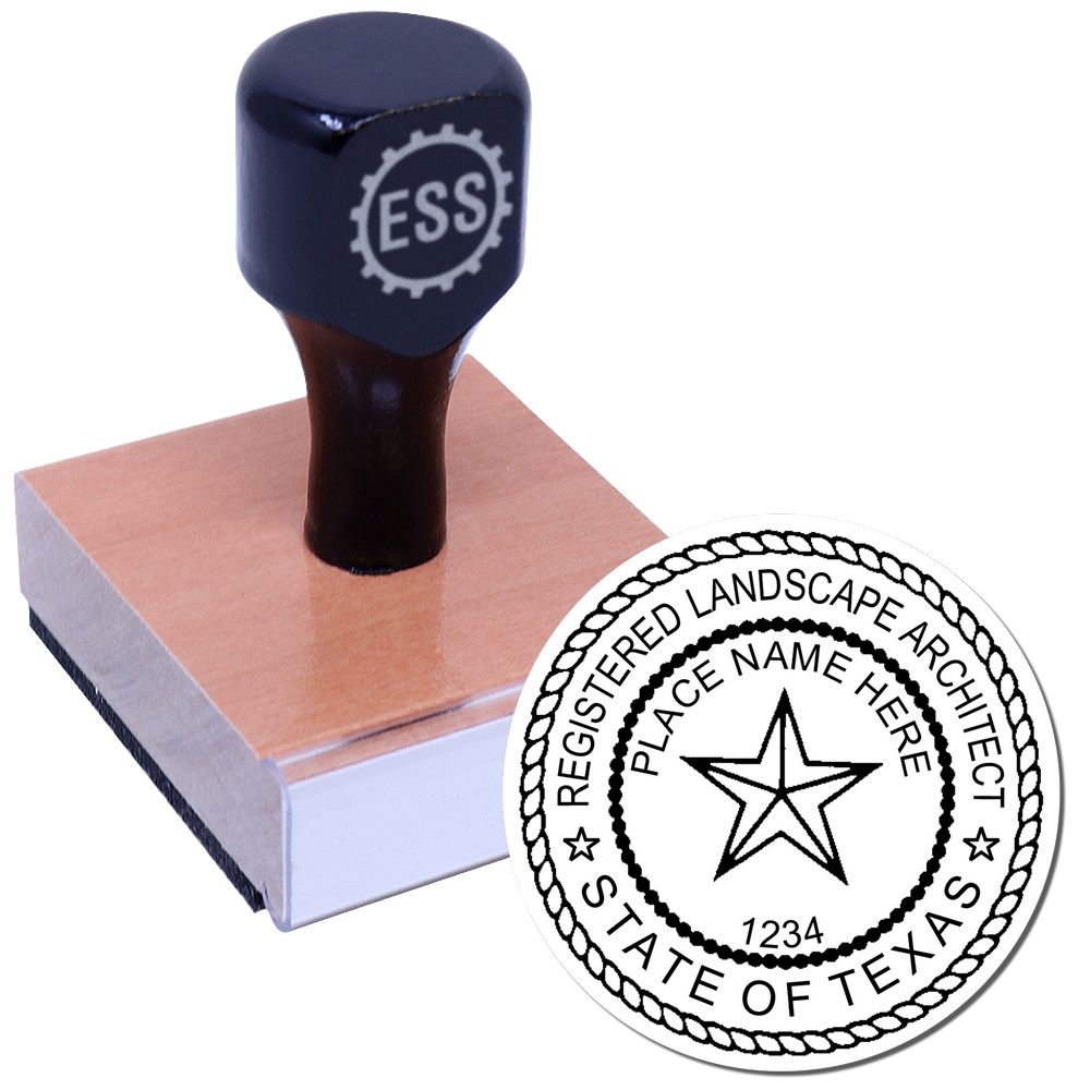 Texas Landscape Architectural Seal Stamp | Engineer Seal Stamps