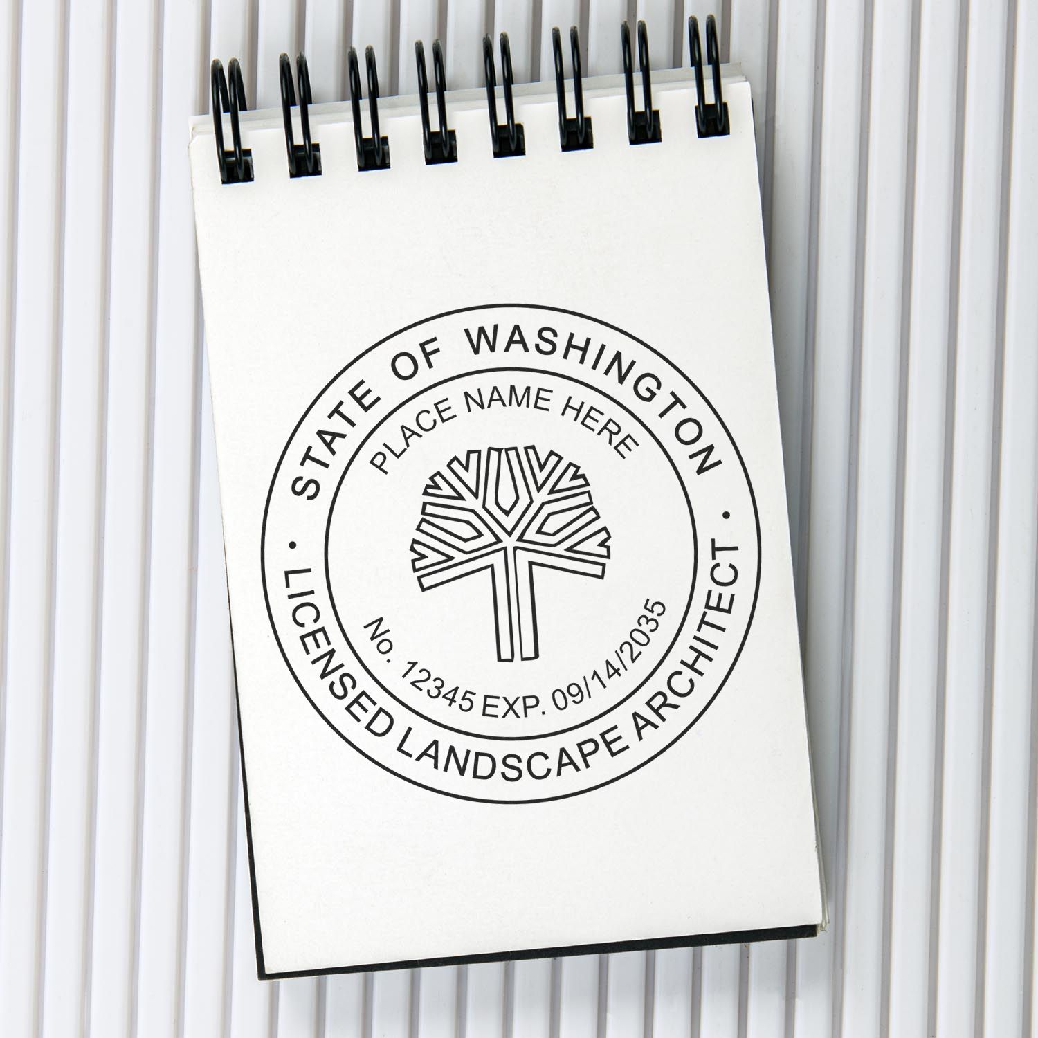 Self-Inking Washington Landscape Architect Stamp | Engineer Seals