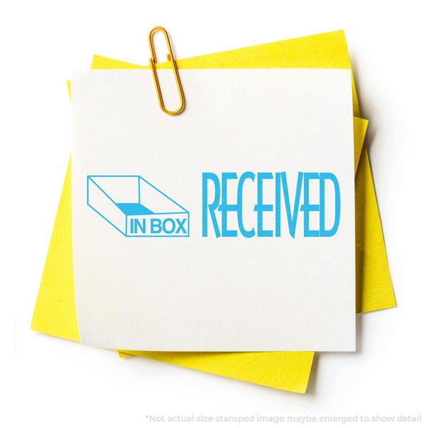 Blue Received Xstamper Stamp | Xstamper Stamps | Engineer Seal Stamps